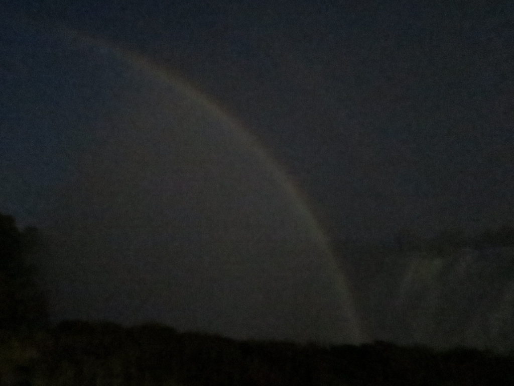 lunar rainbow – ON THE ROAD