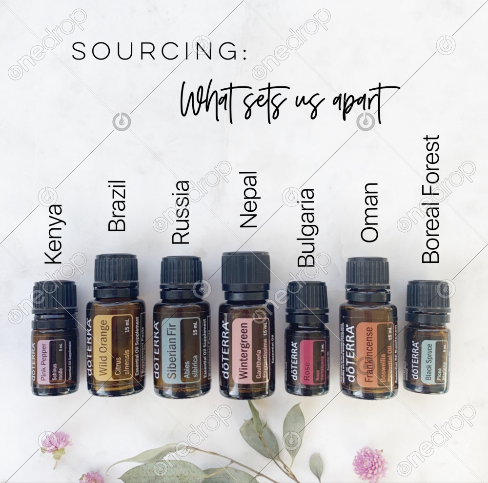 Sourcing: What sets doTERRA apart - One Drop