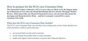 Are you ready for the FCA’s new Consumer Duty? | Investment IQ