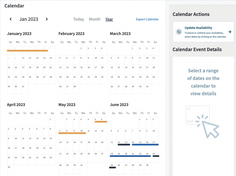 Accurate Calendars | RVshare Owner Toolkit