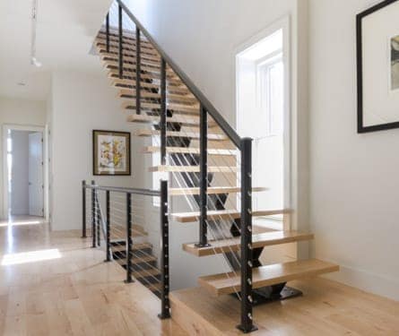 Straight Staircase Stringers | Custom Cut and DIY Options