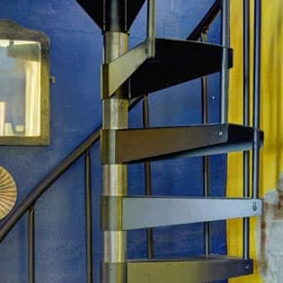 Switchback Staircase, Halfback Staircase, "U"-Turn Staircase