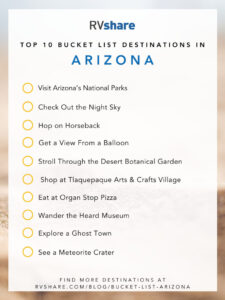 The Top 24 Bucket List Destinations in Arizona - RVshare.com
