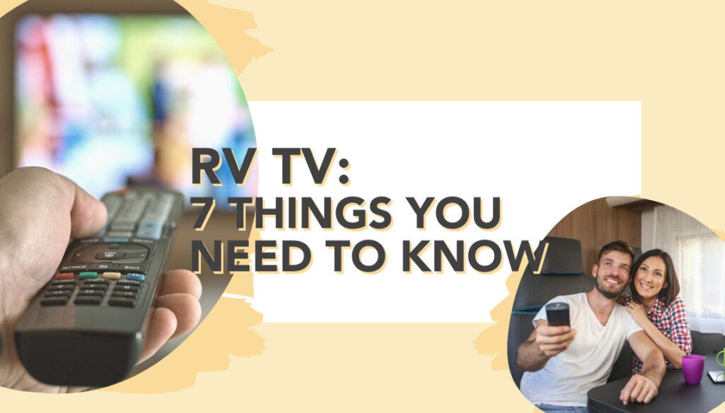 RV TV: 7 Things You Need To Know - RVshare.com