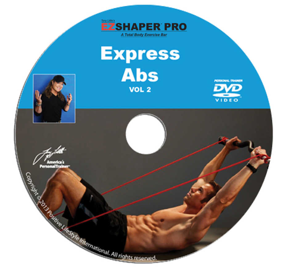 EZ Shaper® Express Abs DVD – Tony Little
