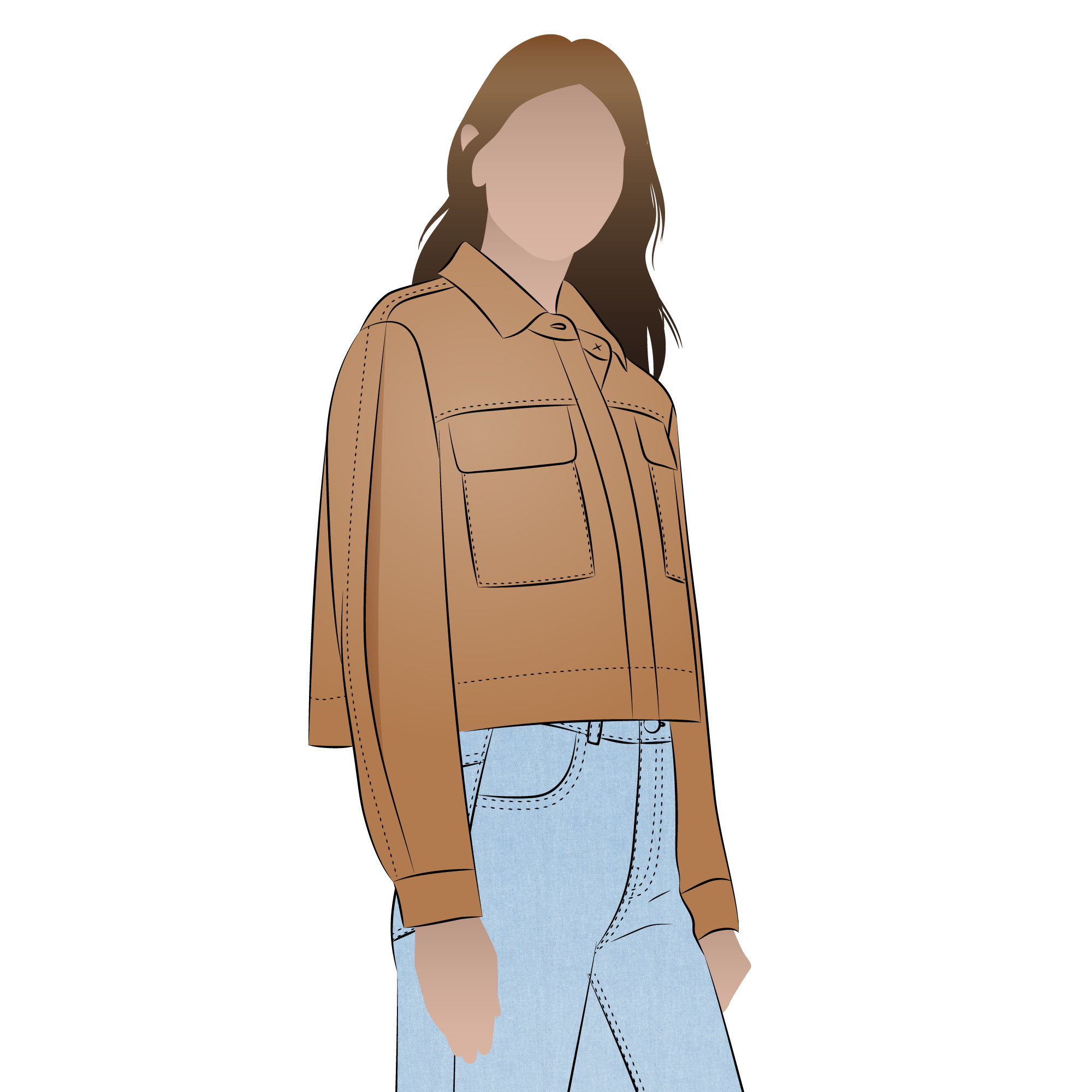 Smith Woven Jacket Sewing Pattern | Ditto