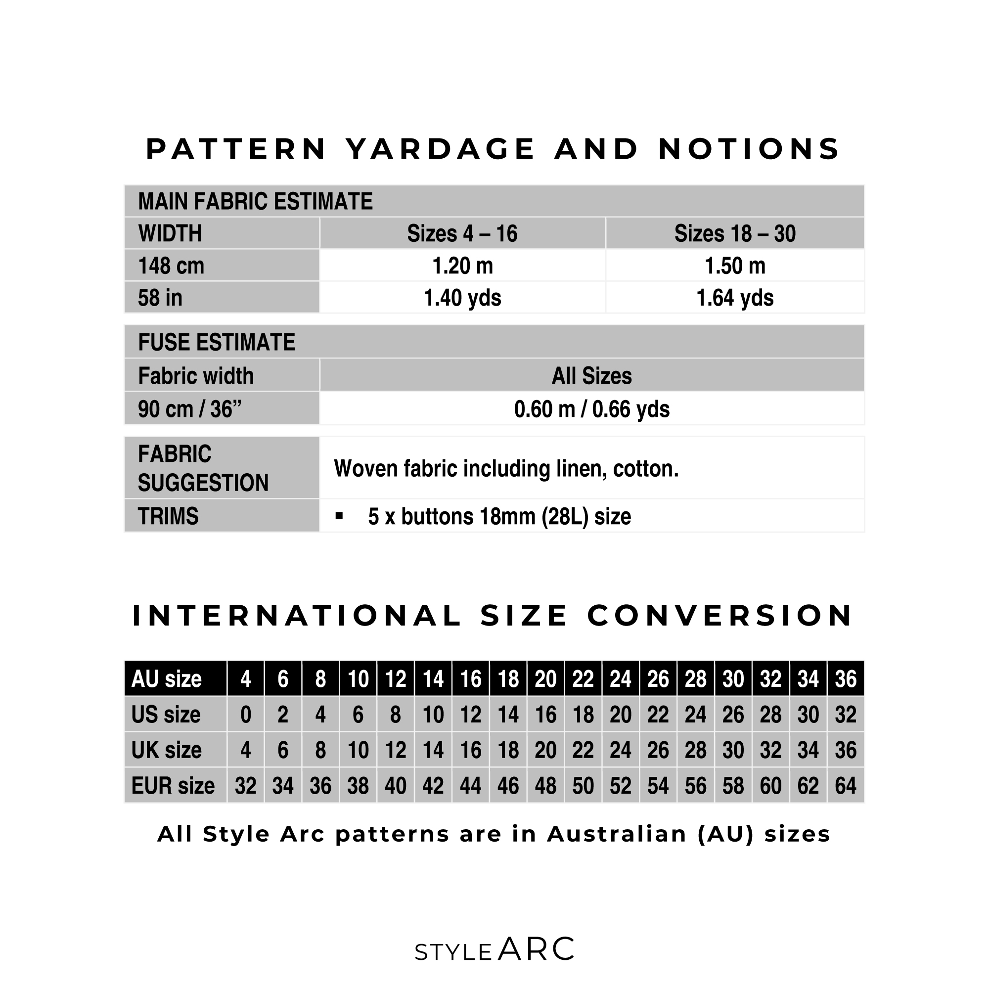 Joy Woven Vest Sewing Pattern | Ditto