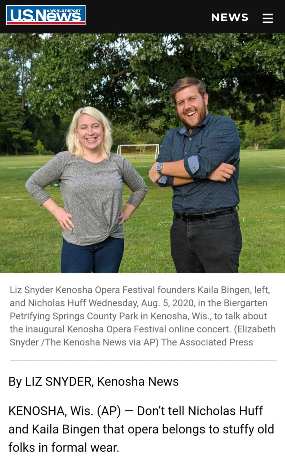 Nicholas Huff | Stagetime