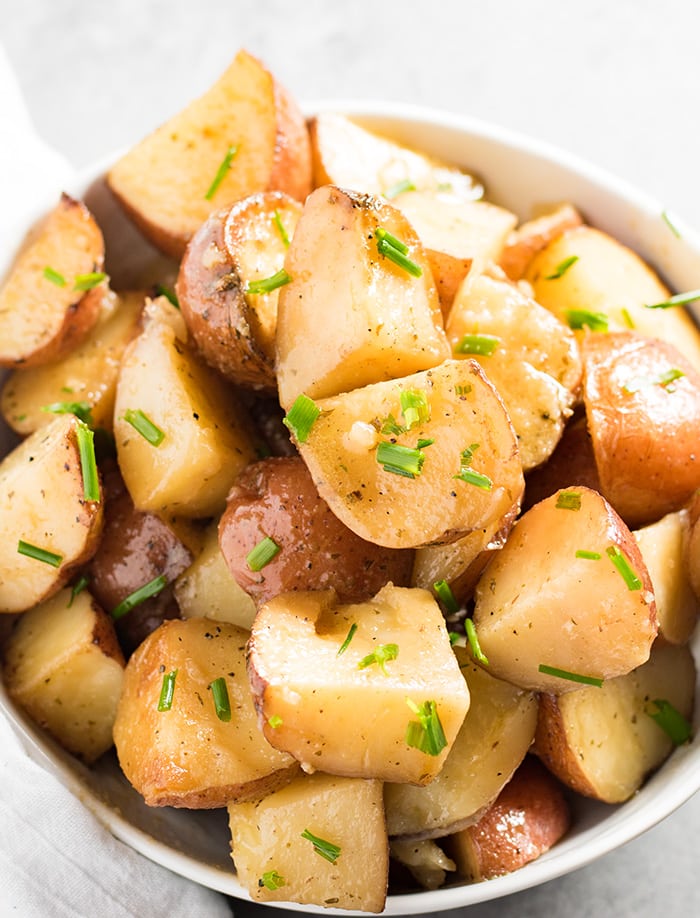 Crockpot Garlic Ranch Red Potatoes The Salty Marshmallow