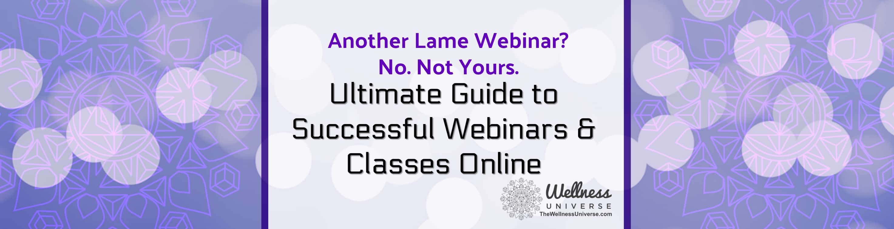 Ultimate Guide to Successful Webinars & Classes Online | The Wellness ...