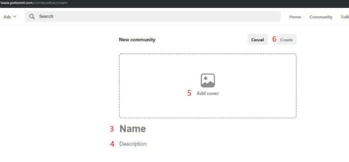 How to Start a Pinterest Community - Website Tips and Tutorials
