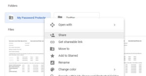 Google Drive Password Protect Folder Tutorial - Website Tips and Tutorials
