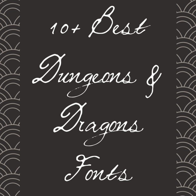 10+ Best Dungeons and Dragons Font Options & Clipart - Website Tips and ...