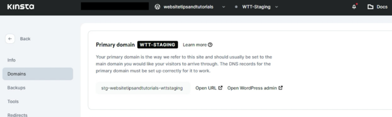 Getting Started with Kinsta: Create Staging Site - Website Tips and ...