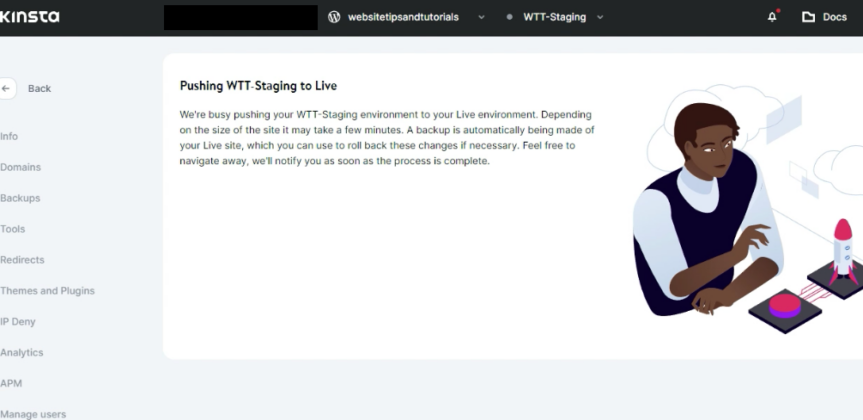 Getting Started with Kinsta: Create Staging Site - Website Tips and Tutorials