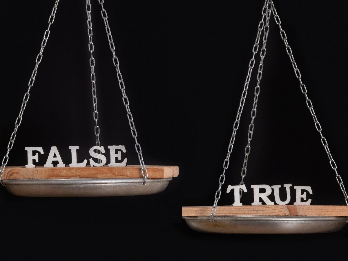 Examining the Falsity about yourself does not necessarily have you live ...